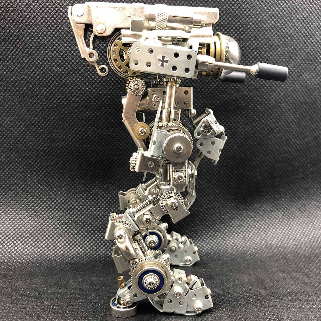 Adult Metal Robot 3D Assembly Puzzle Model - DIY Toy Kit for Home ...