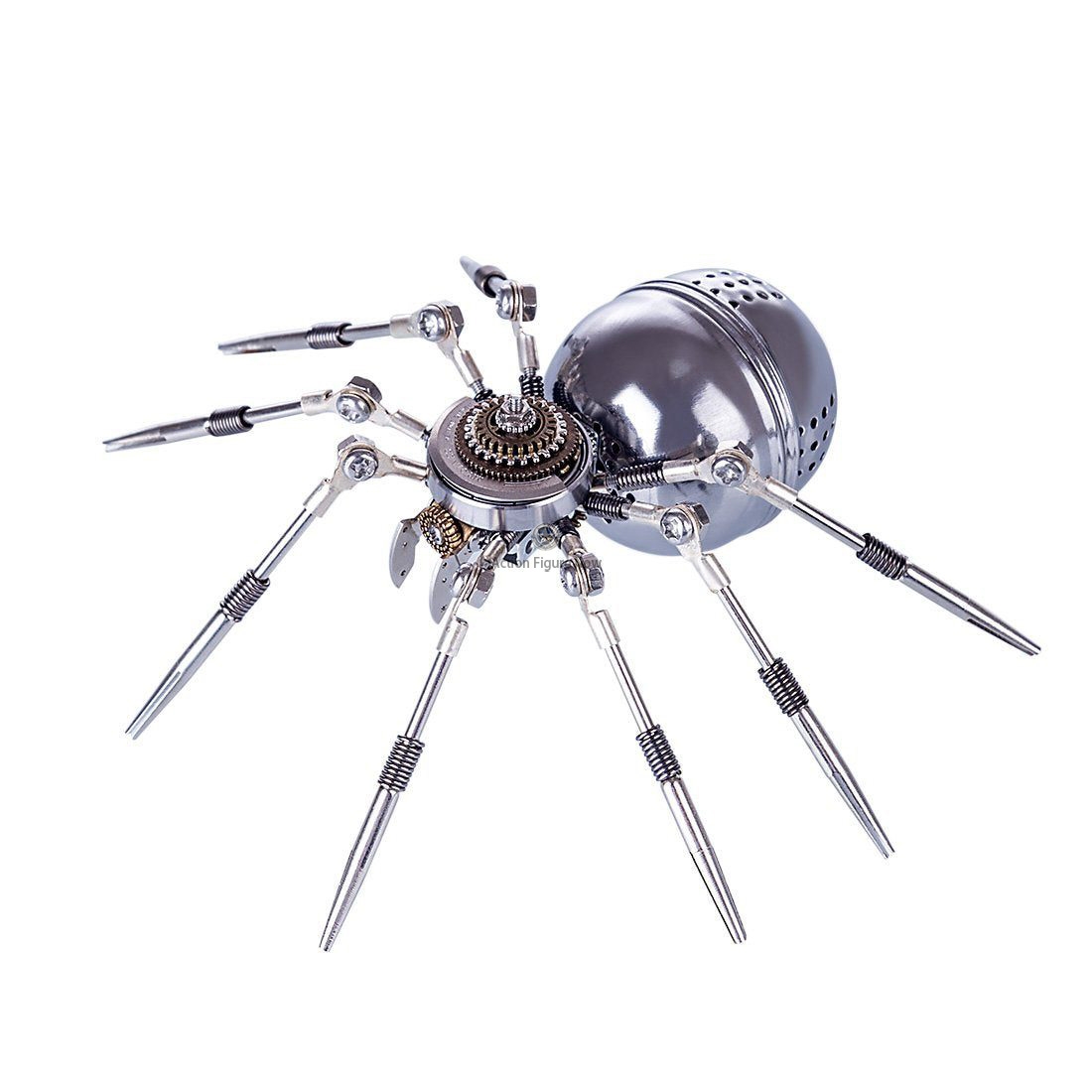 3D Spider Puzzle Kit: Build Your Own Mechanical Steel Spider