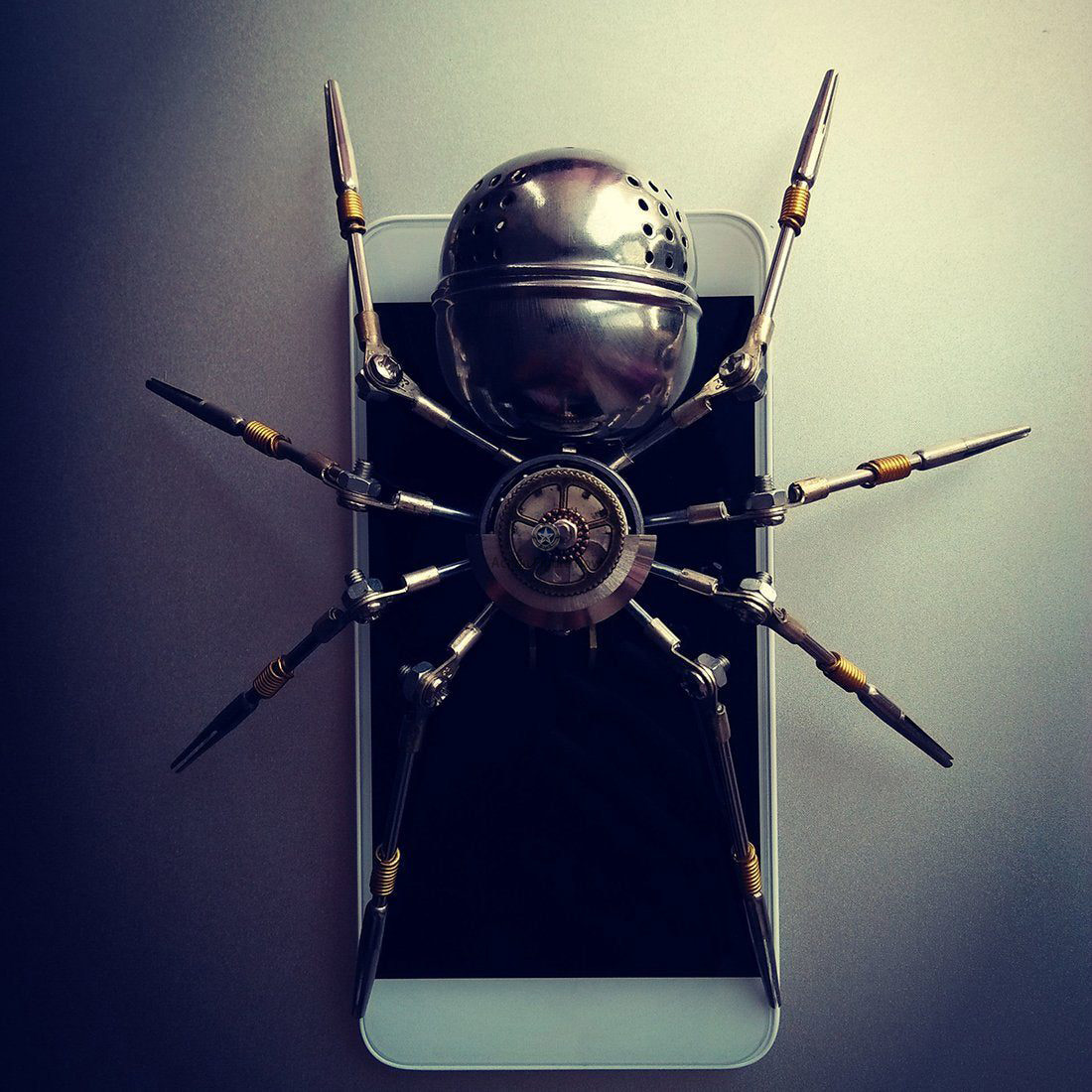 3D Spider Puzzle Kit: Build Your Own Mechanical Steel Spider