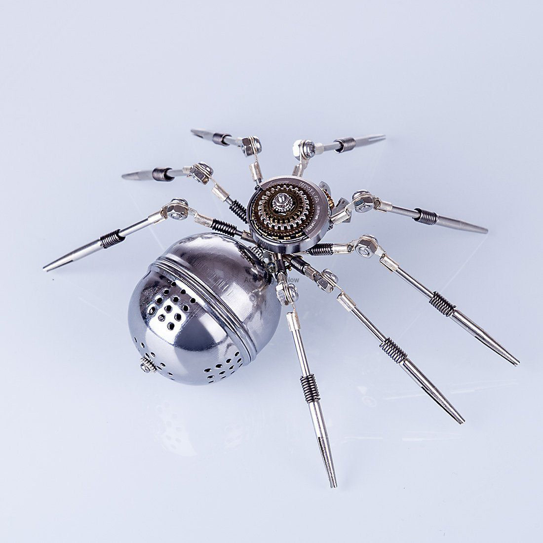 3D Spider Puzzle Kit: Build Your Own Mechanical Steel Spider