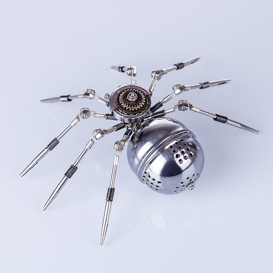 3D Spider Puzzle Kit: Build Your Own Mechanical Steel Spider