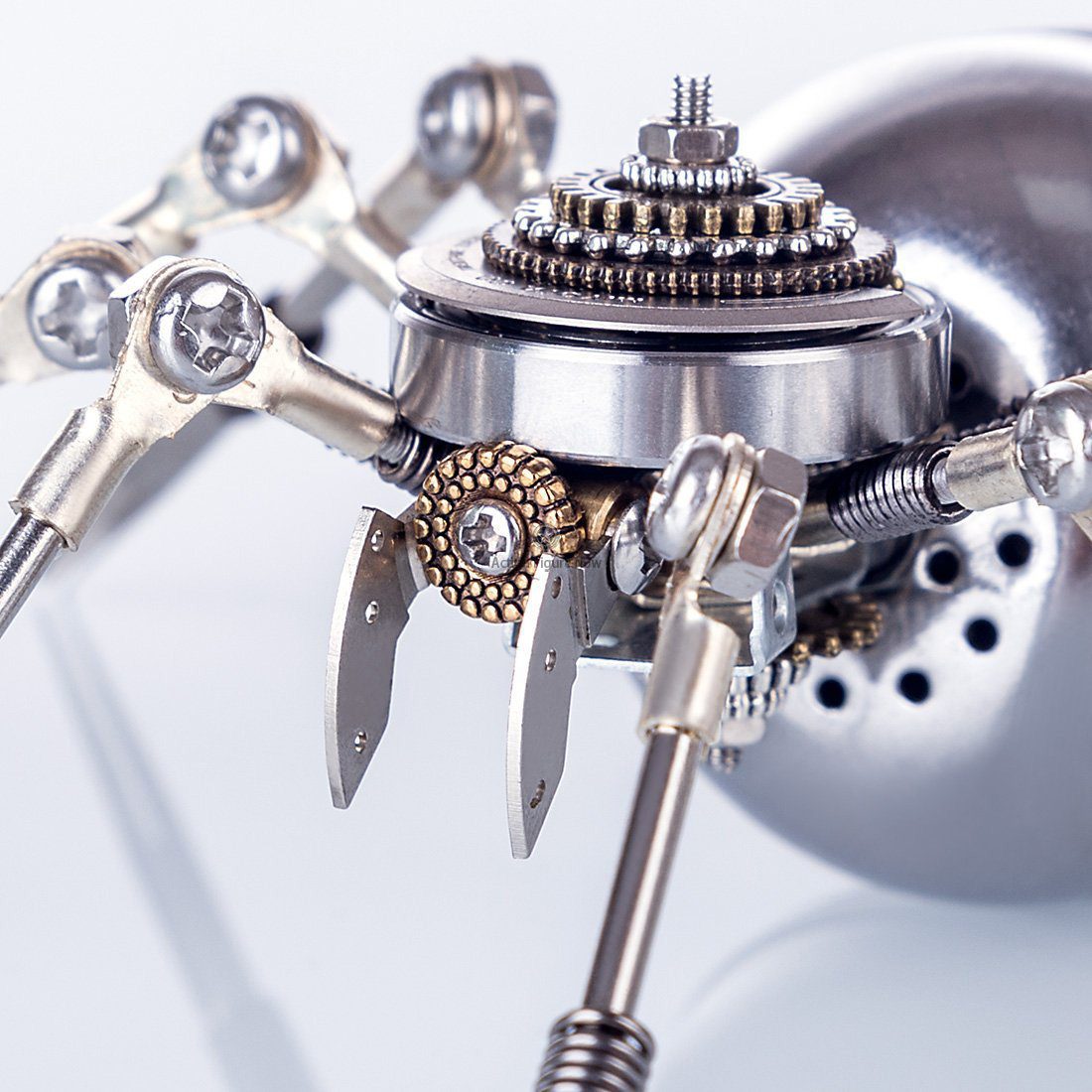3D Spider Puzzle Kit: Build Your Own Mechanical Steel Spider