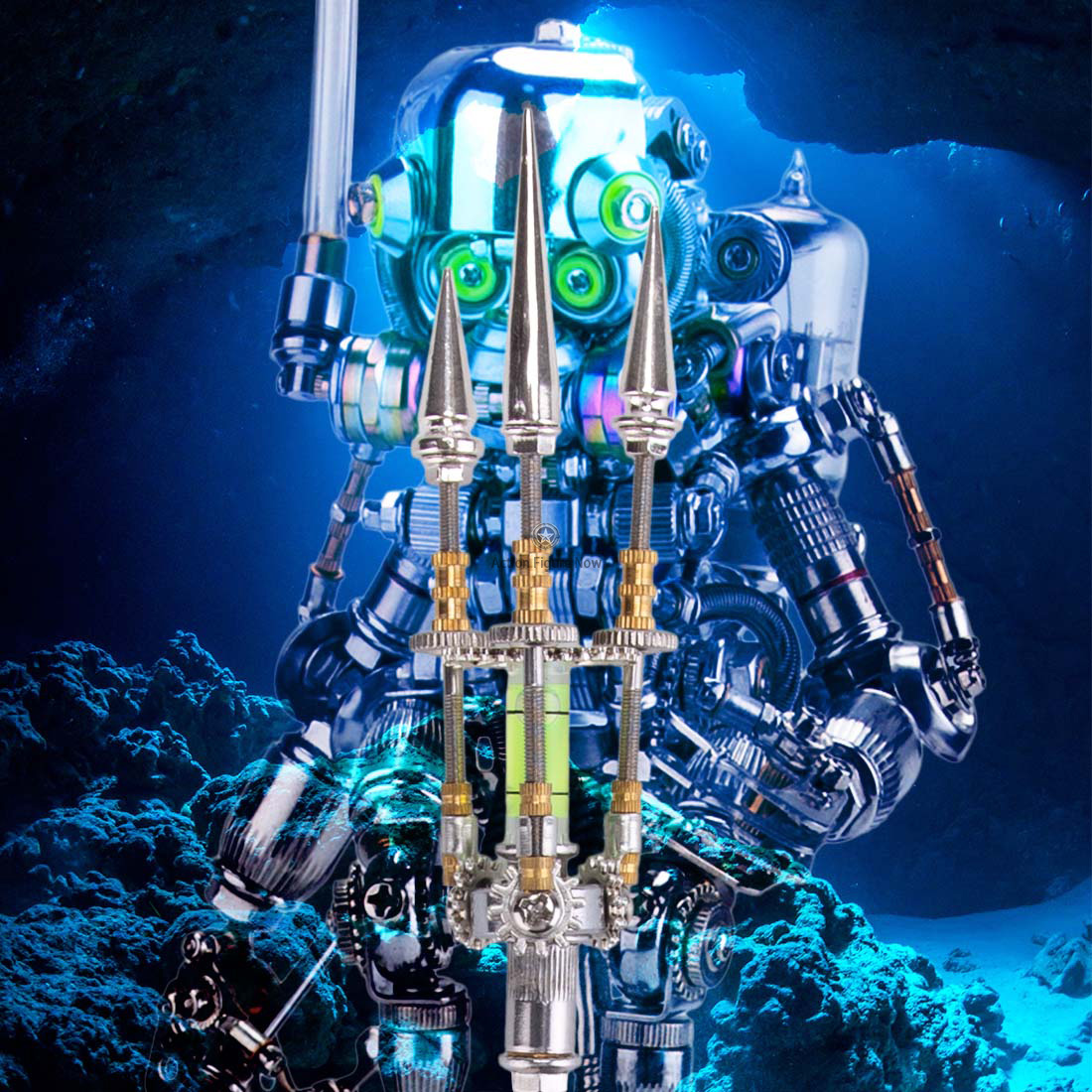 700+ PCS Diver Ape Punk Style DIY 3D Metal Model Kit