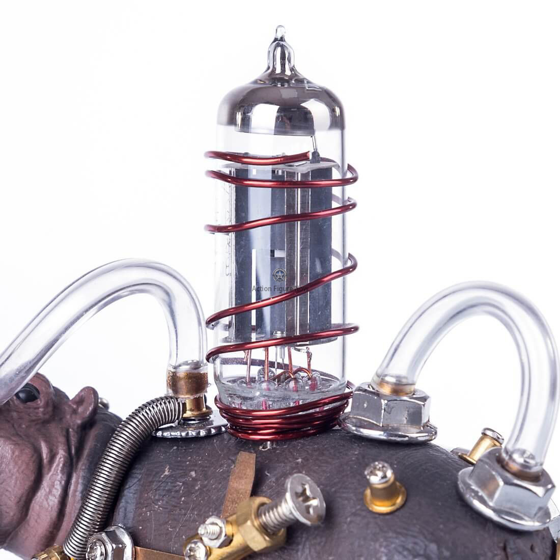 105Pcs 3D Metal Model Puzzle Kit - Mechanical Hippo Variant Beast ...