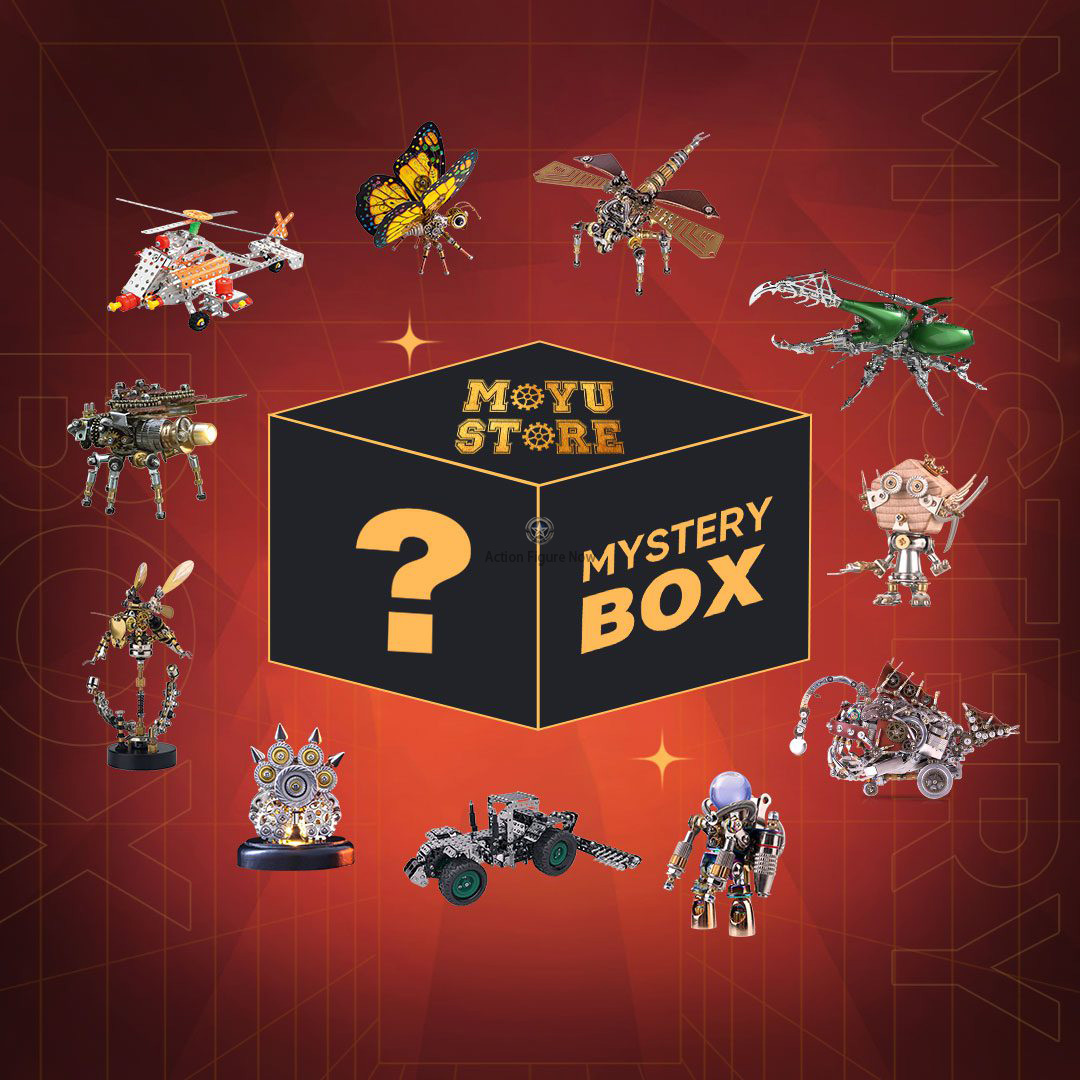 2-Piece Lucky Box 3D Metal Model Kits