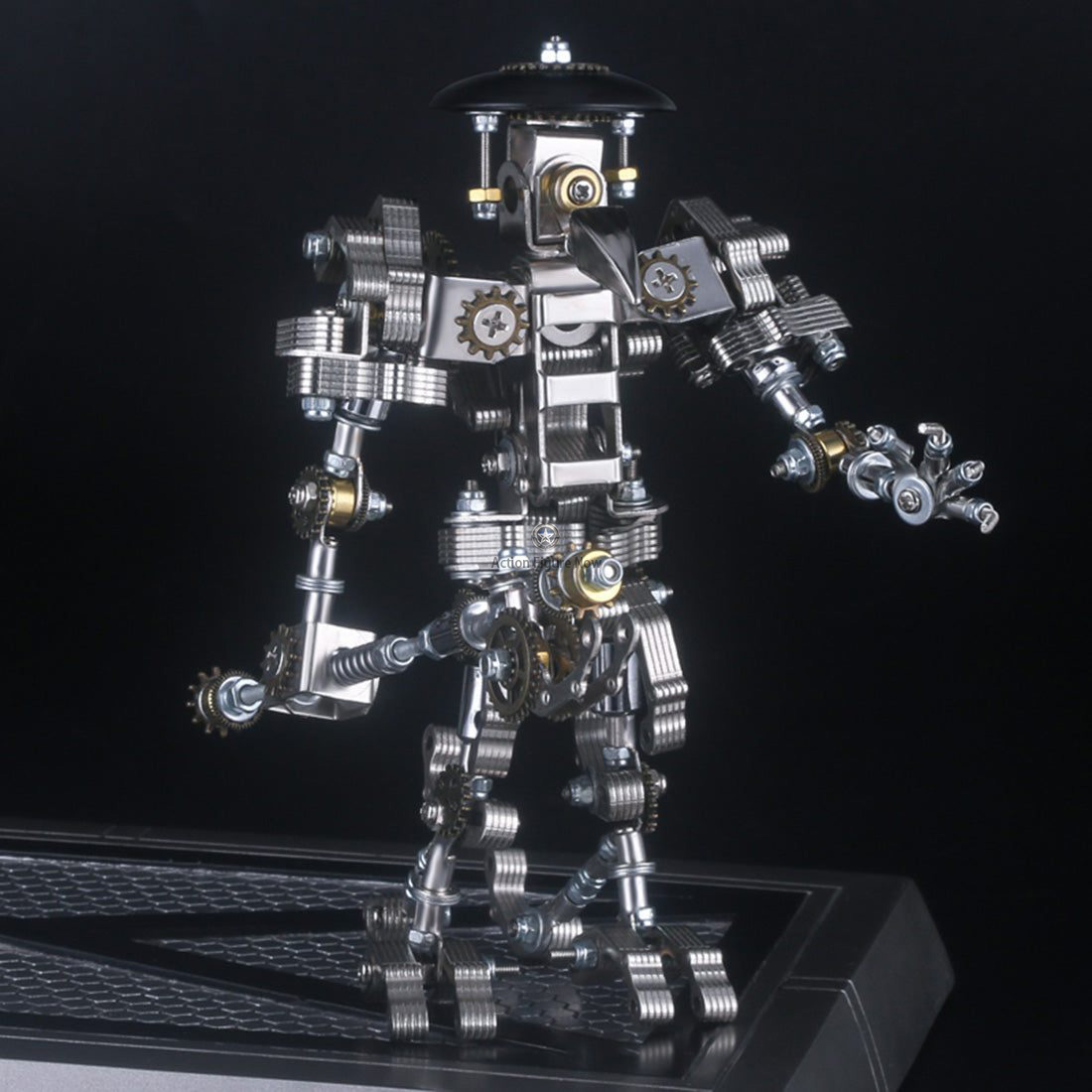 434-Piece DIY Metal Woodpecker Priest Mecha Model Building Kit with ...