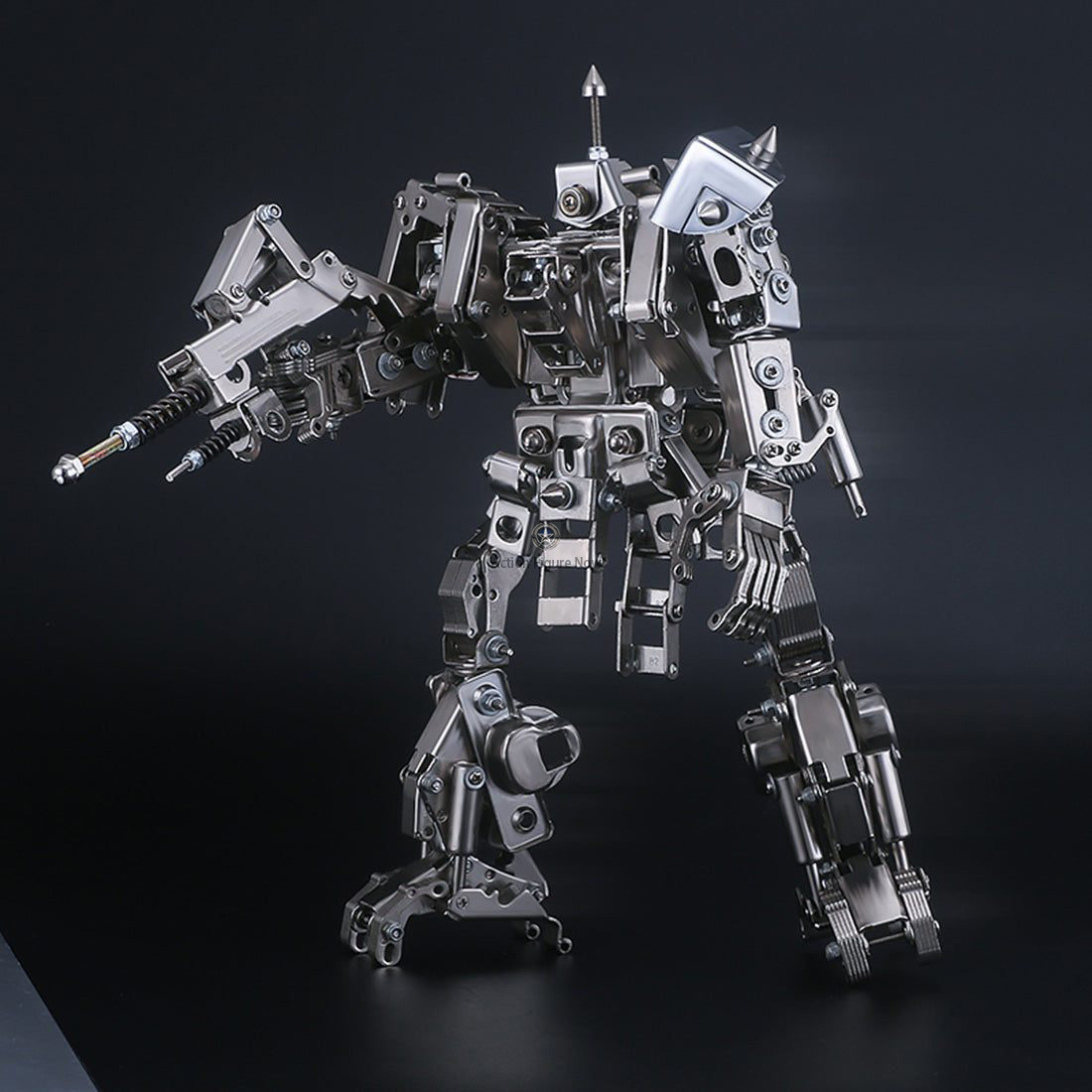 547-Piece 25cm 3D Metal Assembly Combat Mecha Figure Model Building Kit