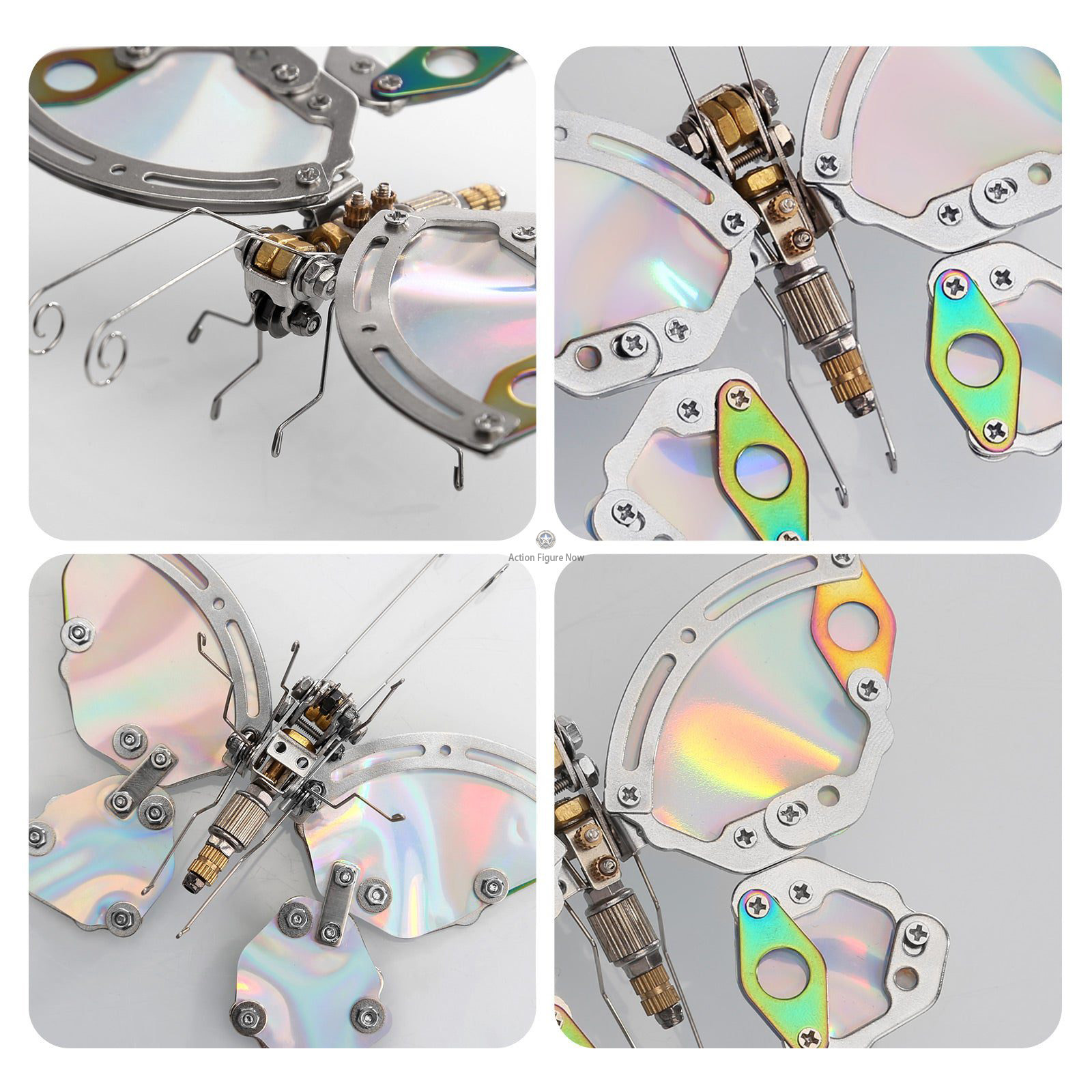 6-in-1 Steampunk Butterflies 3D Puzzles Blind Box Model Kit