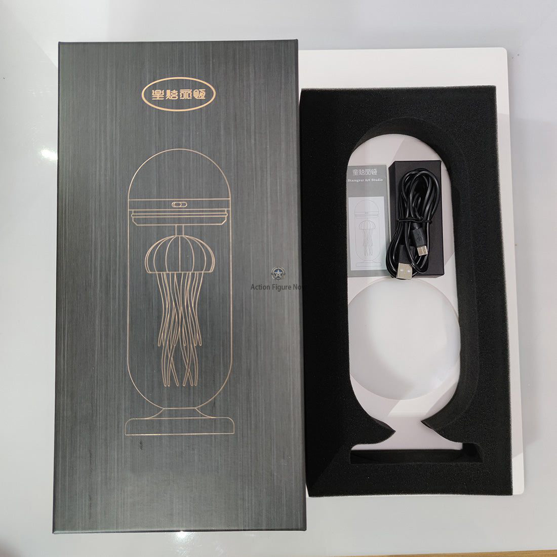 Dancing Jellyfish Ocean Capsule Kinetic Art Craft