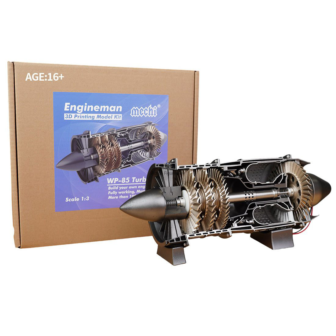 WP-85 Plastic Military Turbojet Engine Model Kits: Build Your Own ...