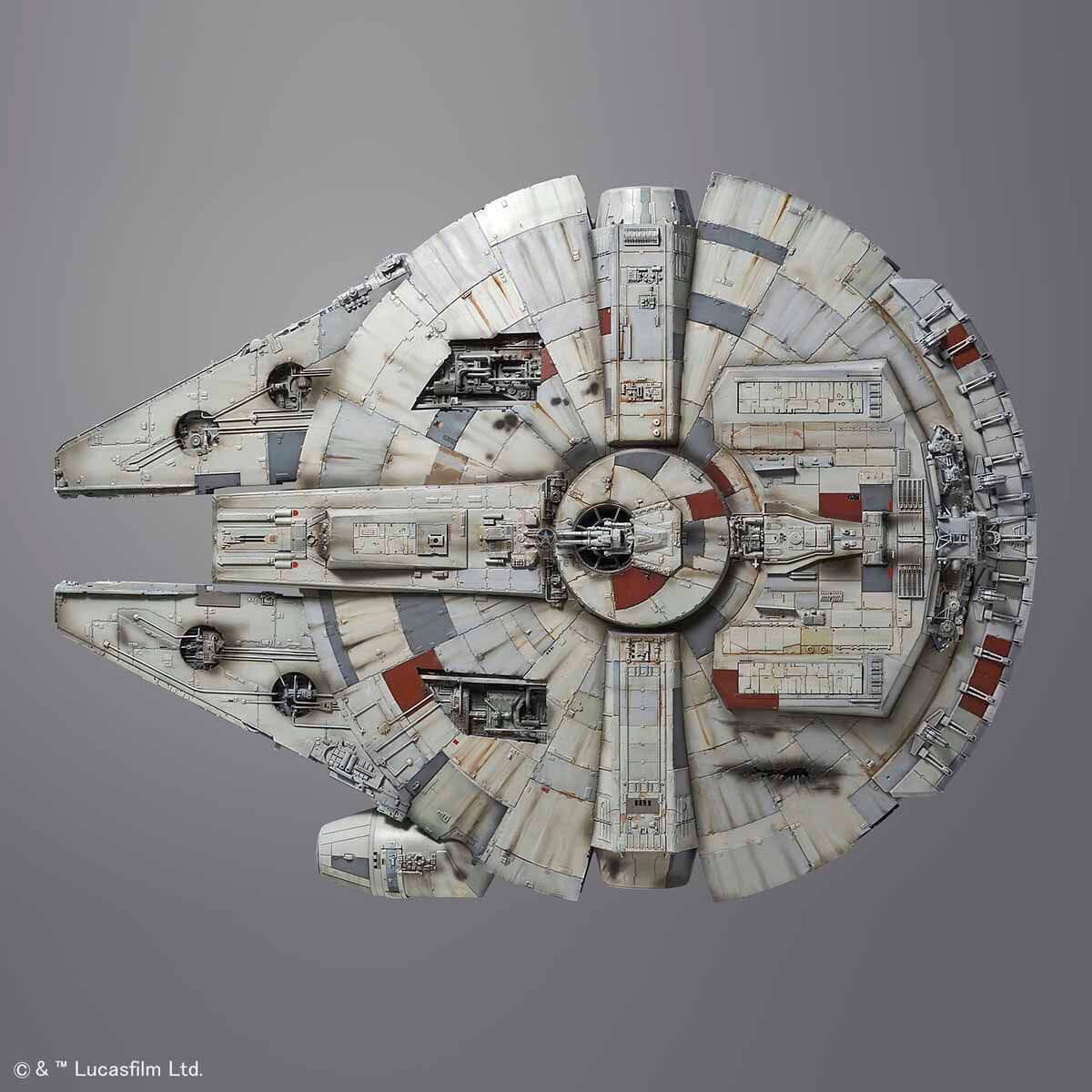 Millennium Falcon Top View