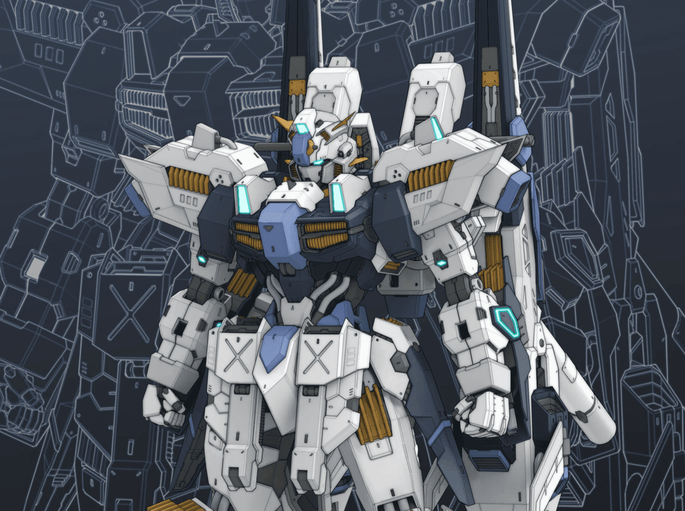 Star Field Asgard Model Kit - 1/100 Scale | Action Figure | Robot Model