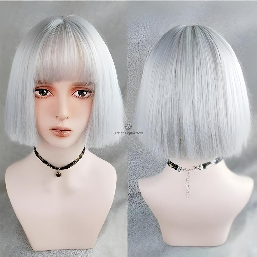 Silver Bobo Lolita Wig Silver Bobo Lolita Wig