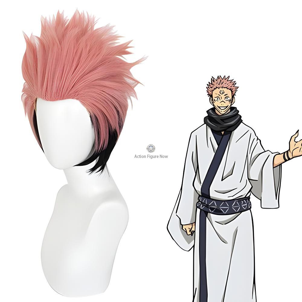Jujutsu Kaisen Ryomen Sukuna Cosplay Wig