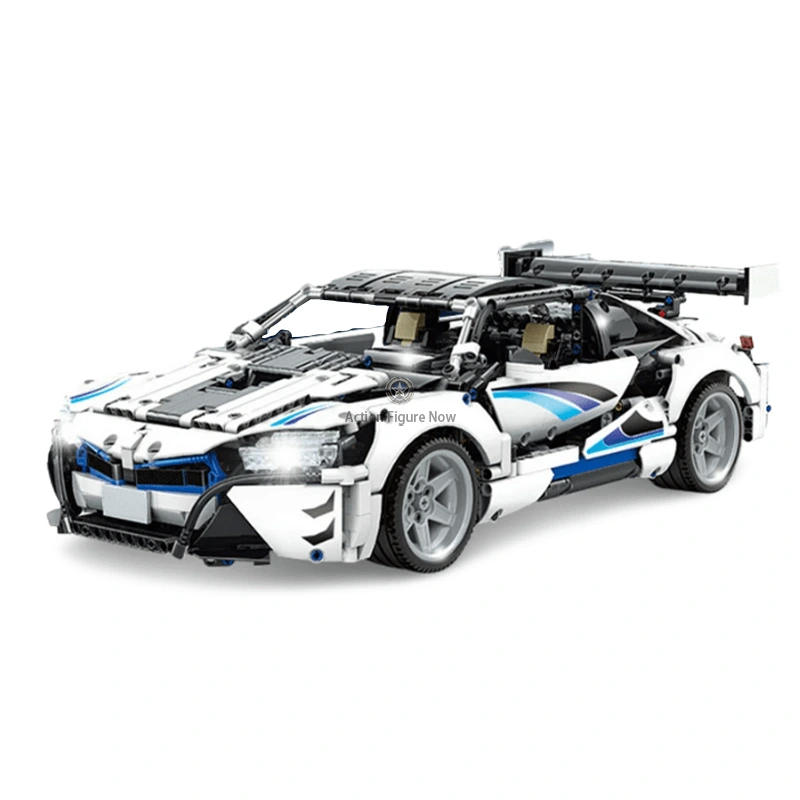 High-Tech 2109-Piece Remote Control German Hybrid Supercar