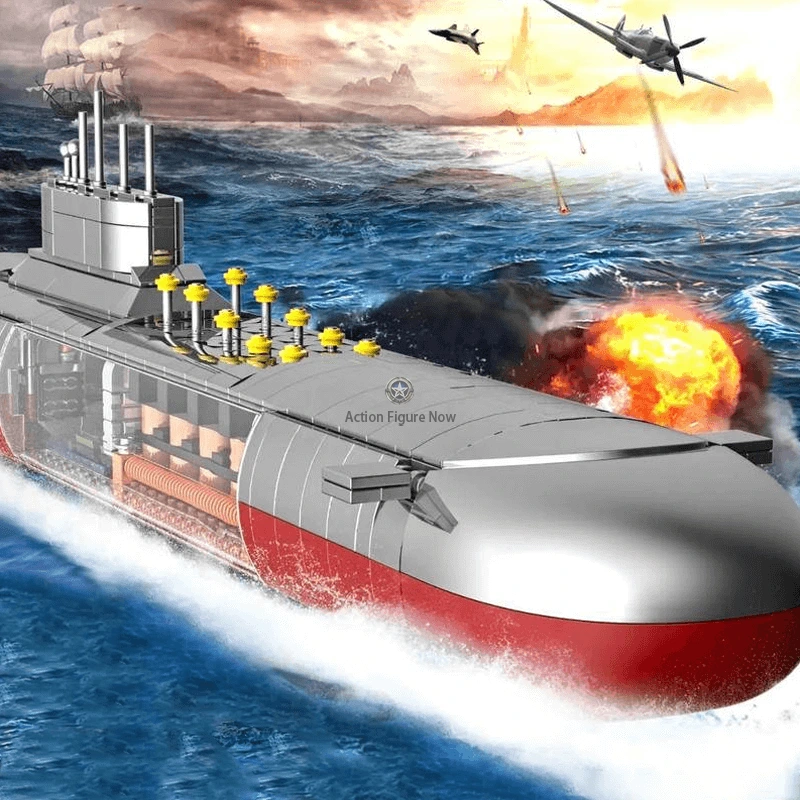 Typhoon Class Submarine Scale