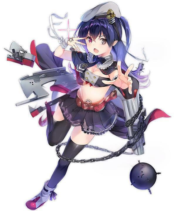 Azur Lane Z36 German Destroyer Cosplay Costume