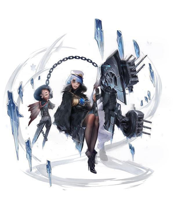 Azur Lane Ship-Girl SN Chapayev Cosplay Costume Set