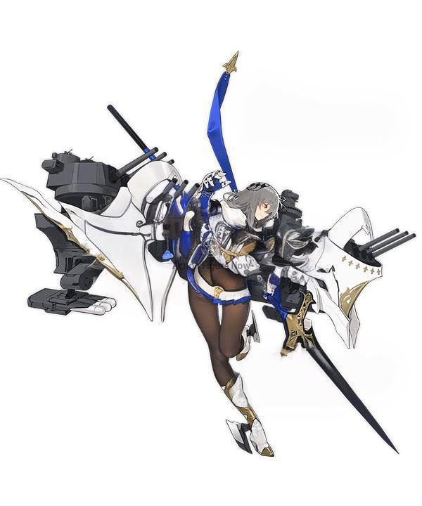 Azur Lane: FNF Saint Louis Cosplay Costume