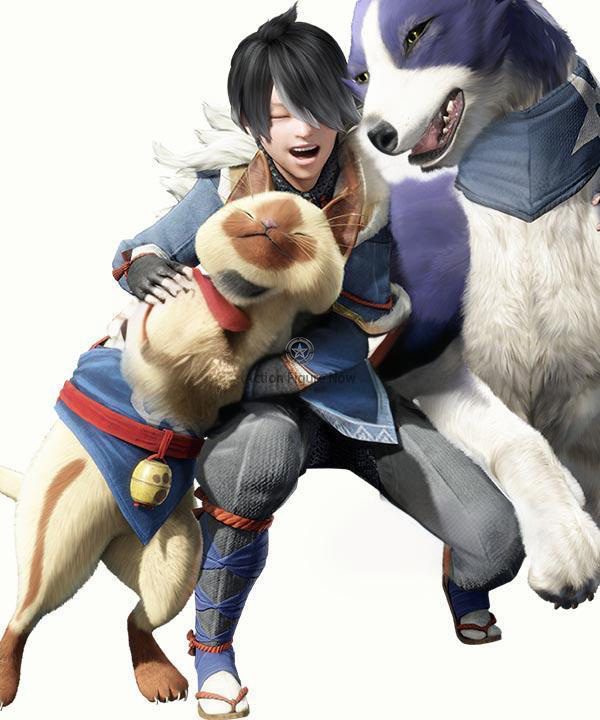 Iori the Buddy Handler Cosplay Costume from Monster Hunter Rise
