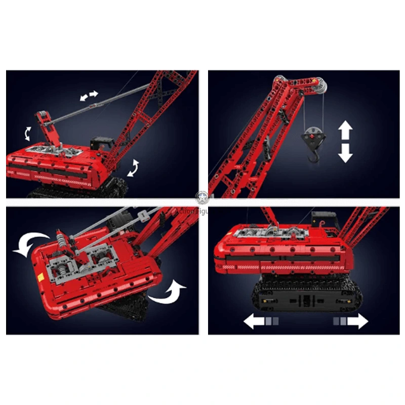 Remote Controlled Dragline Excavation Machine (1291 Pieces)