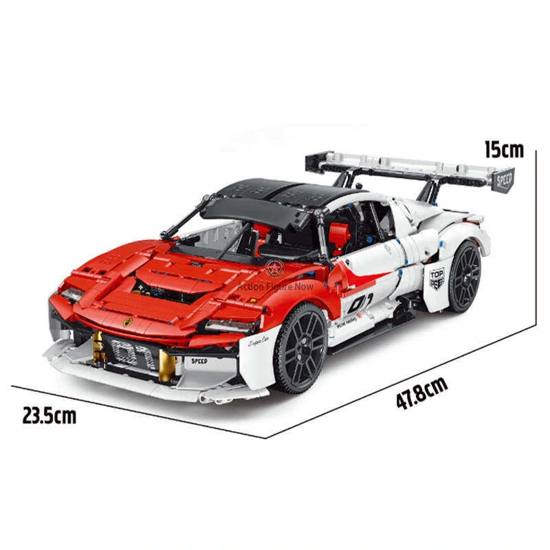 Remote-Controlled German GT Racer (2458pcs)