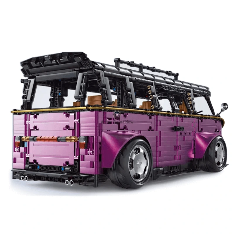 Purple Widebody Camper Van 3298pcs