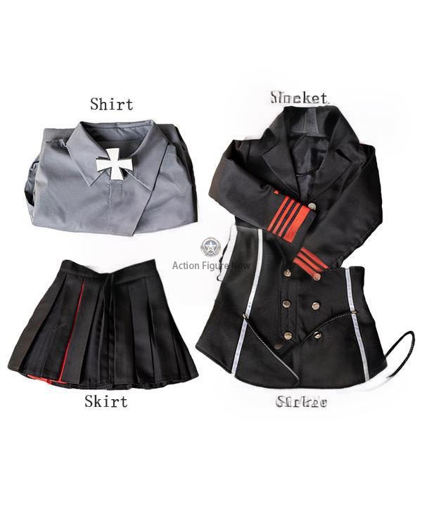Azur Lane KMS Roon Cosplay Costume and Outfits