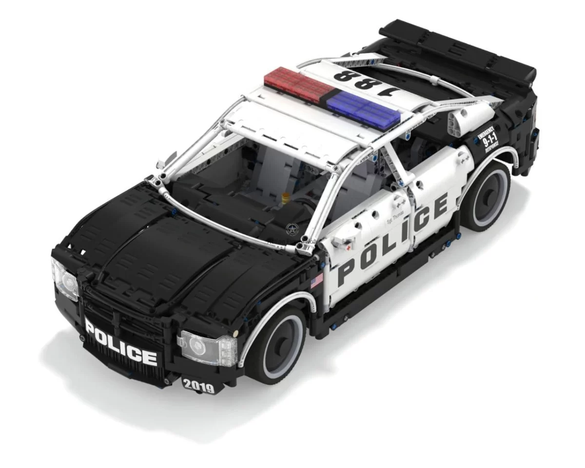 2020 Police Model Car Kit with 2855 Pieces