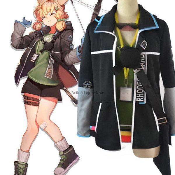 Arknights Haze Operator Uniform Cosplay Costume