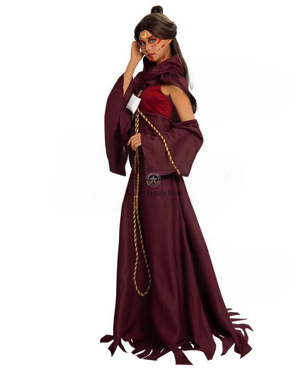 Katara: As The Painted Lady Cosplay Costume from Avatar: The Last Airbender