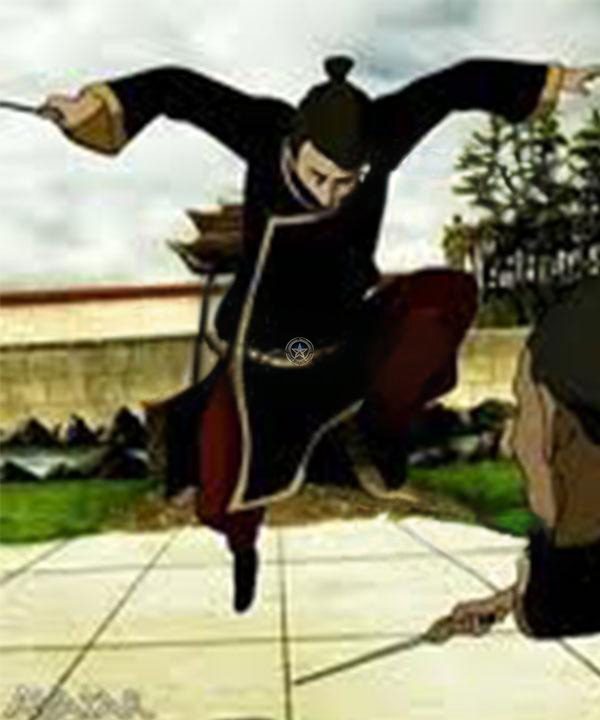 Sokka's Black Sword Trainee Cosplay Costume from Avatar: The Last Airbender