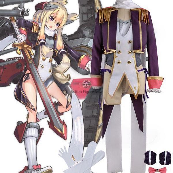 Azur Lane: FNF Saint Louis Cosplay Costume