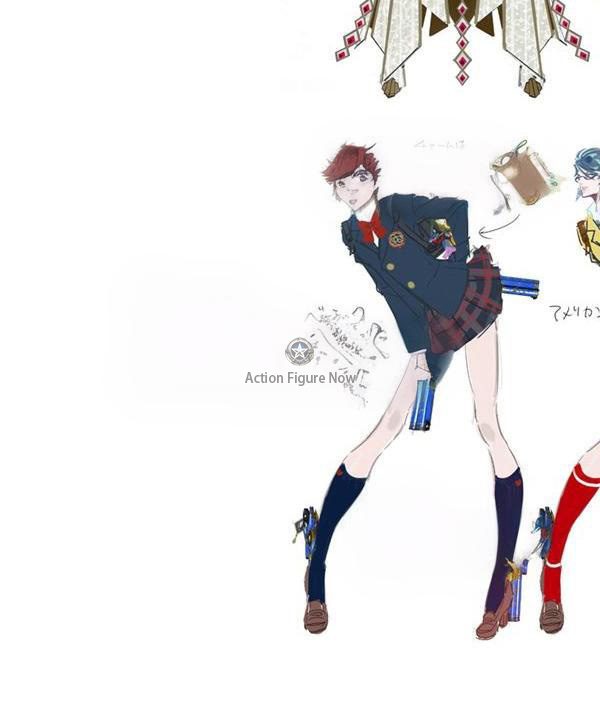 Bayonetta 2: Bayonetta's School Uniform Cosplay Costume