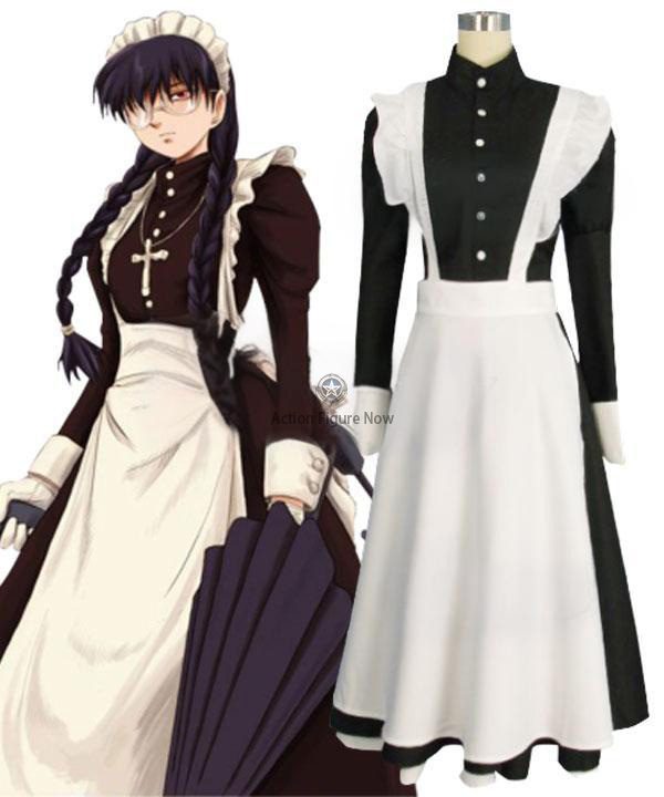 Black Lagoon Roberta Cosplay Maid Costume