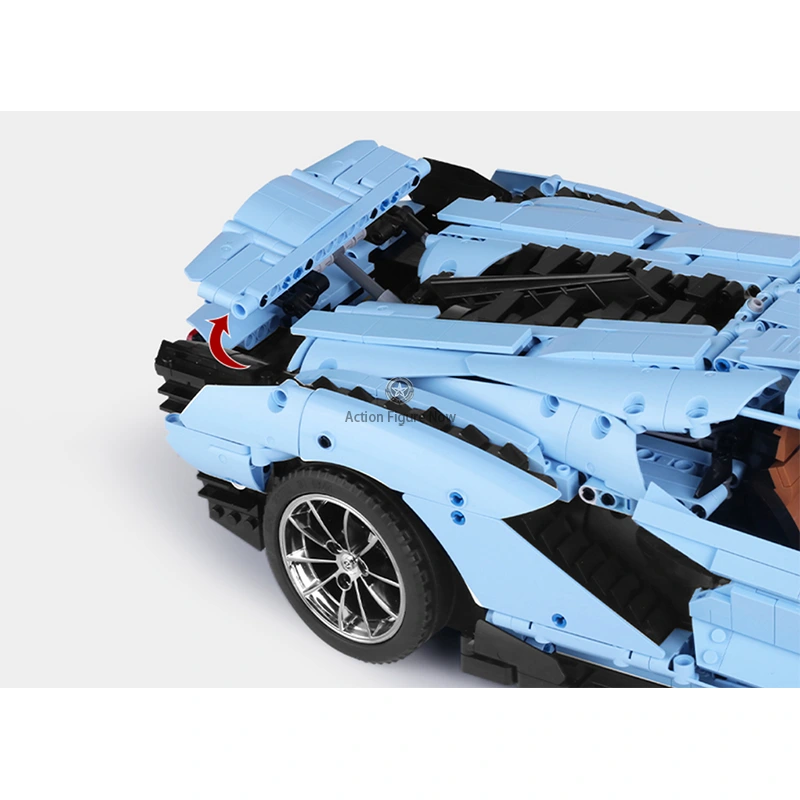 Remote Controlled Blue Lambo 3868pcs