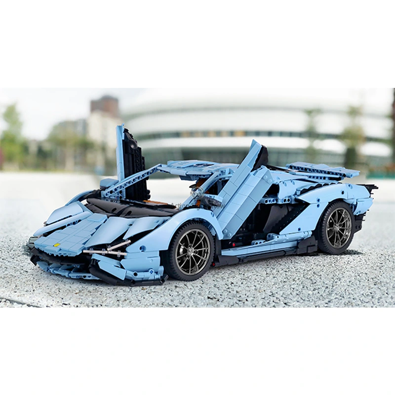 Remote Controlled Blue Lambo 3868pcs