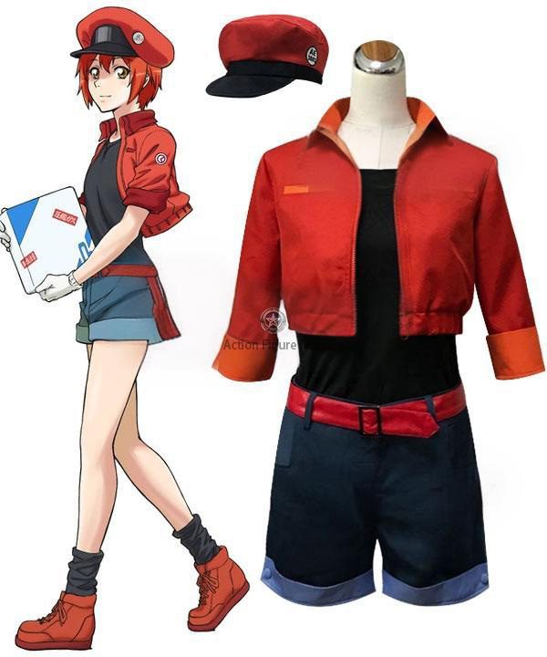 Red Blood Cell Cosplay Costume - Cells at Work
