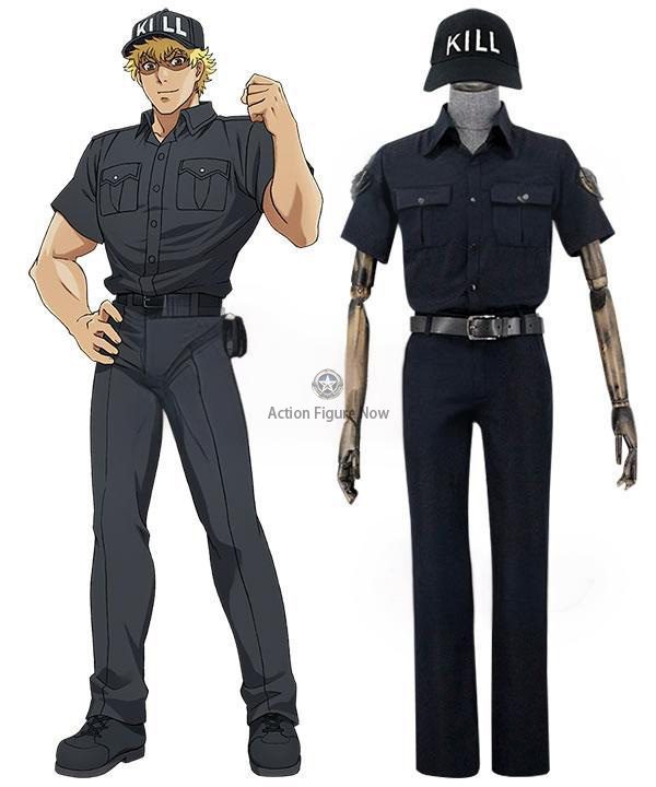 Cells at Work! Killer T Cell Cosplay Costume