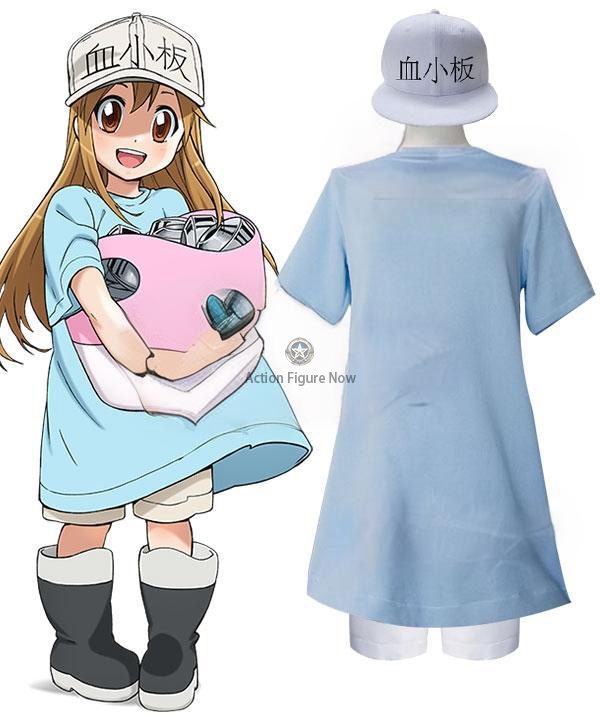 Cells at Work - Platelet Cosplay Costume