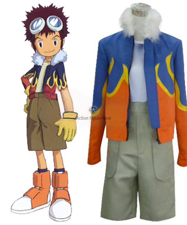 Digimon Adventure 02 Daisuke Motomiya Cosplay Costume