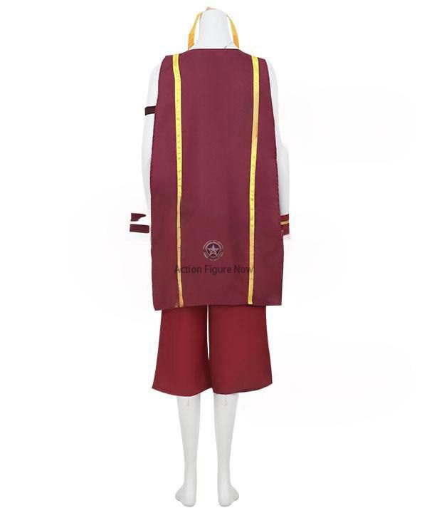 Avatar: The Last Airbender Toph Beifong Red Earthbending Cosplay Costume