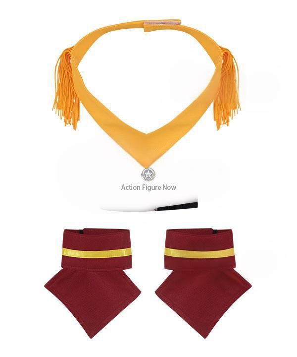 Avatar: The Last Airbender Toph Beifong Red Earthbending Cosplay Costume