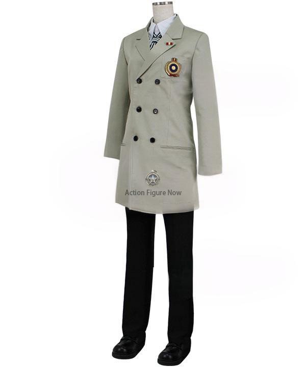 Persona 5 Goro Akechi Police Officer Cosplay Costume Set