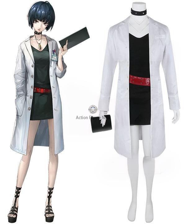 Persona 5 Tae Takemi Cosplay Costume Set