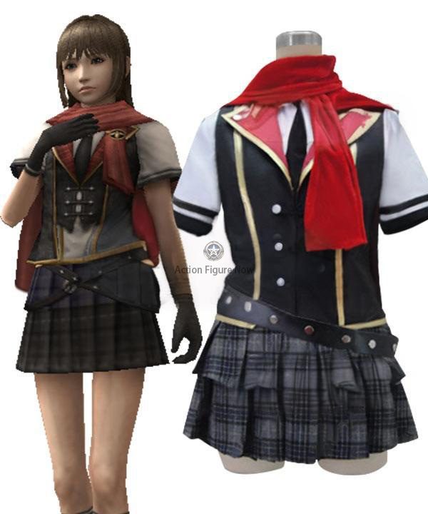 Deuce Summer Uniform from Final Fantasy Type-0 Cosplay Costume