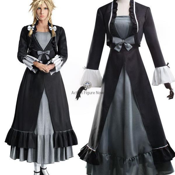 Cloud Strife Female Ver3 Cosplay Costume from Final Fantasy VII Remake