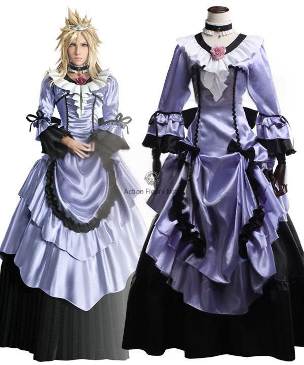 Cloud Strife Female Ver3 Cosplay Costume from Final Fantasy VII Remake