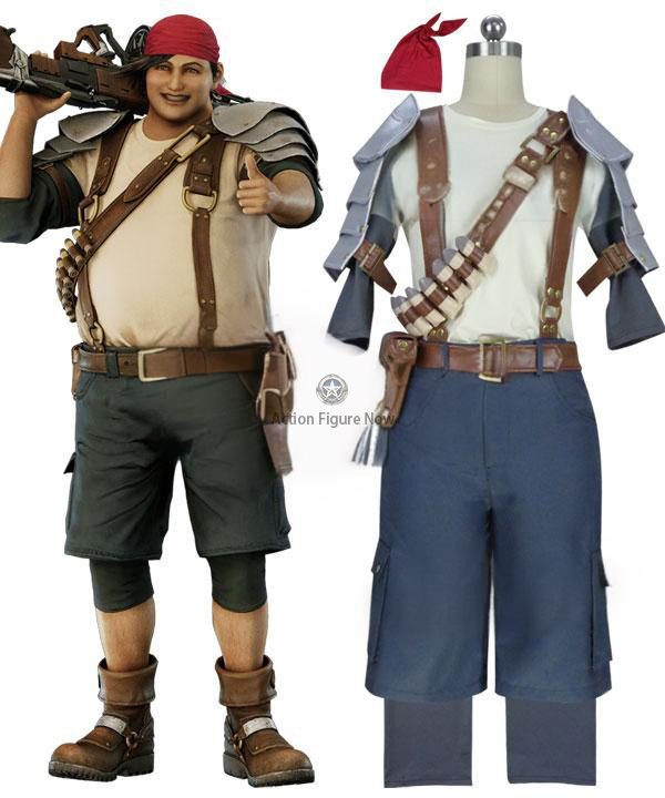 Final Fantasy VII Remake: Rebirth Wedge Cosplay Costume