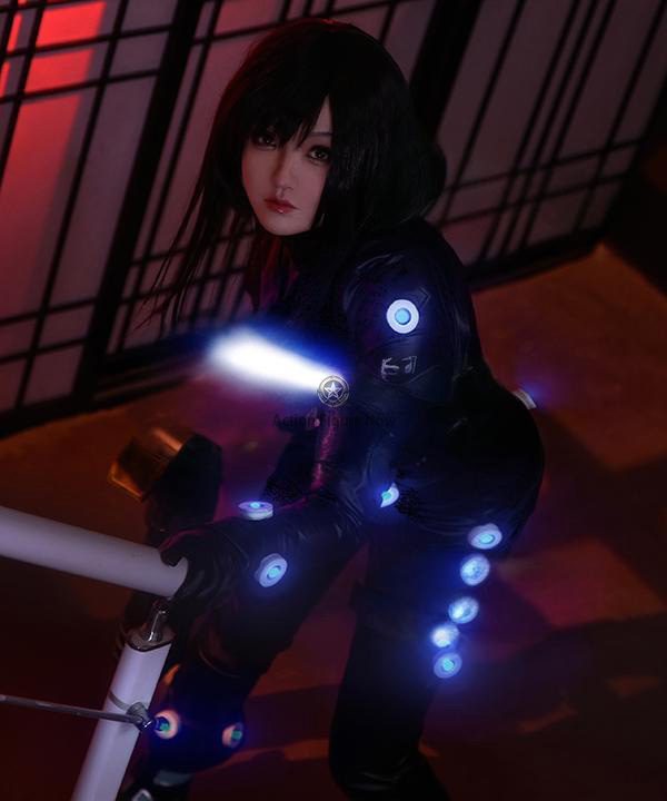 Gantz Reika Shimohira Jumpsuit Cosplay Costume